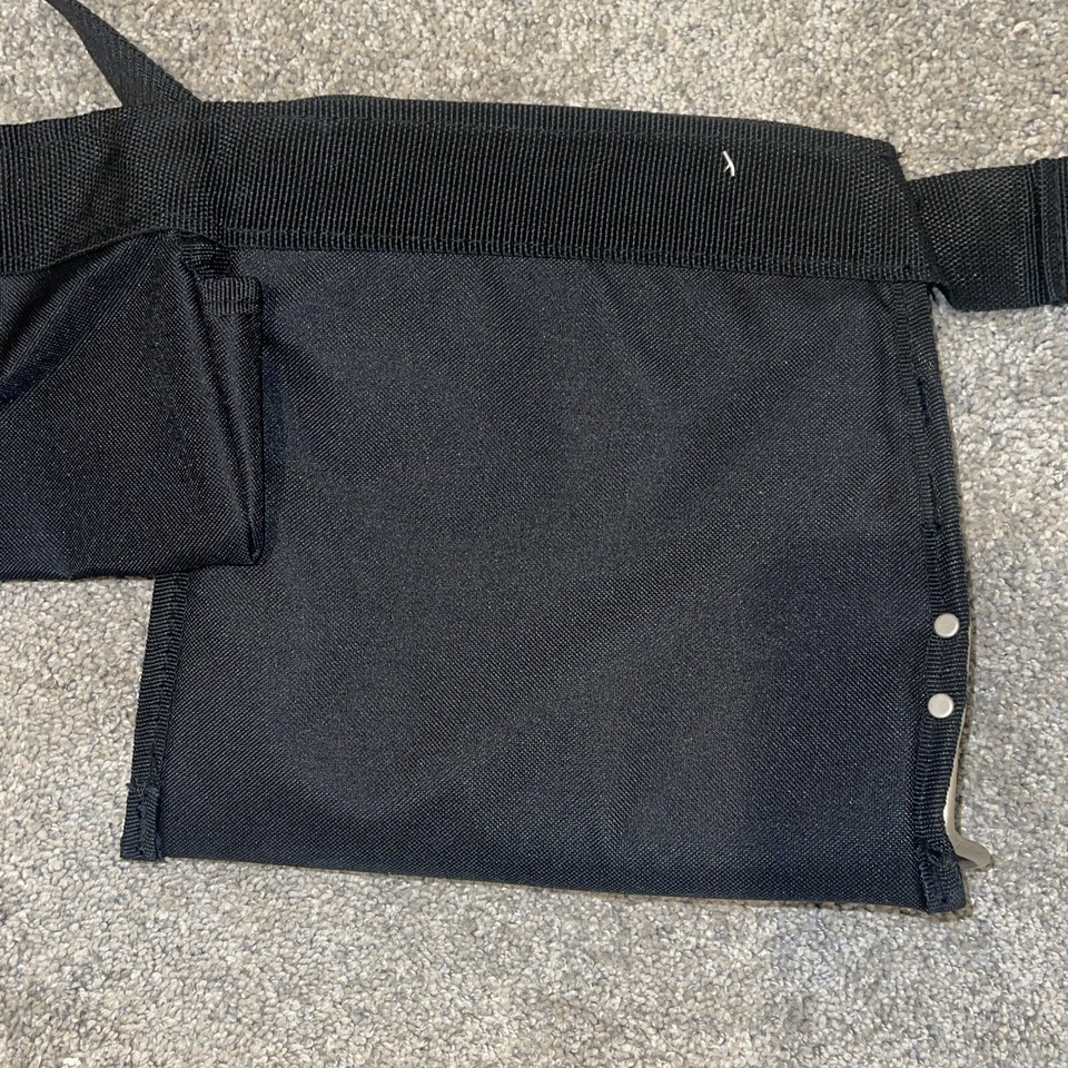 Mcguire Nicholas Work Wear Tuff Wear Black Tool Belt Pouch Black! Very ...