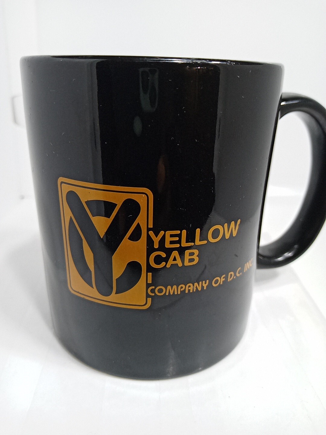 DC YELLOW CAB COFFEE MUG. DC YELLOW TAXI COMPANY CAB MUG. DC CAB Mug ...
