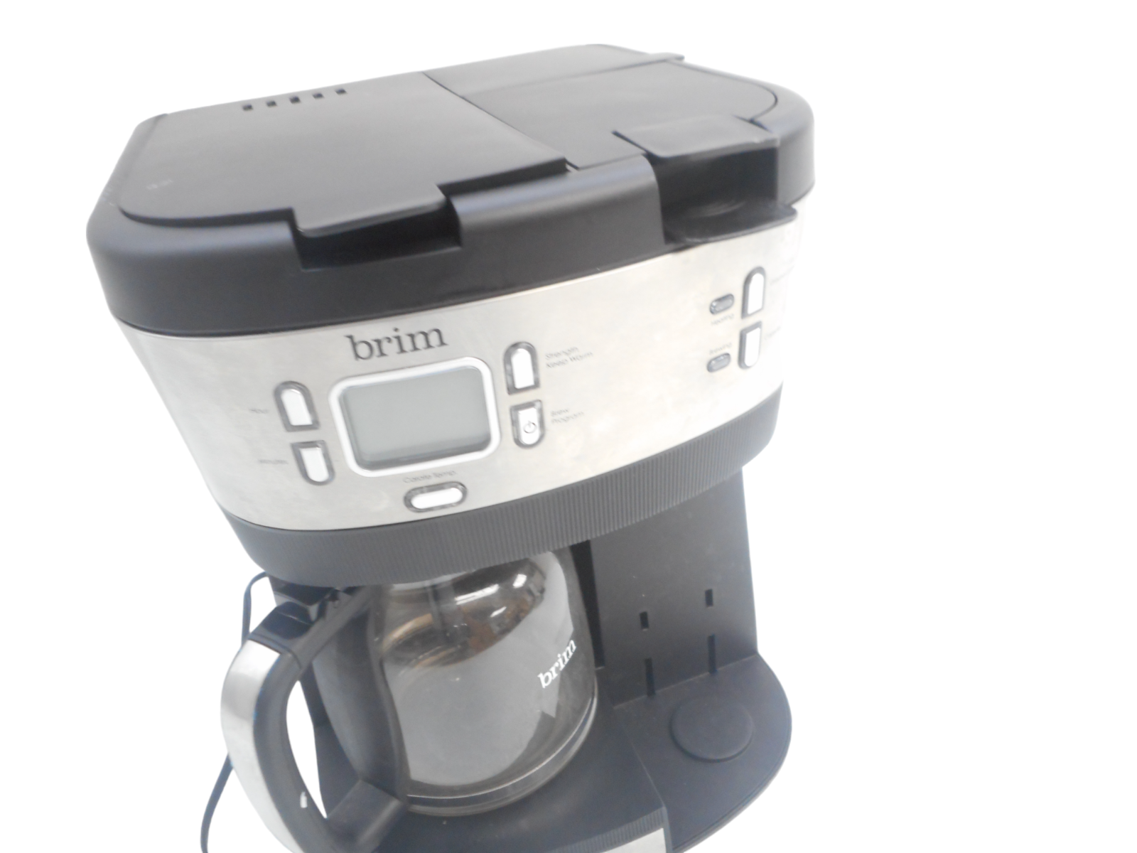 Brim - Triple Brew 12-Cup Coffee Maker - Stainless Steel,, 829486500176 ...
