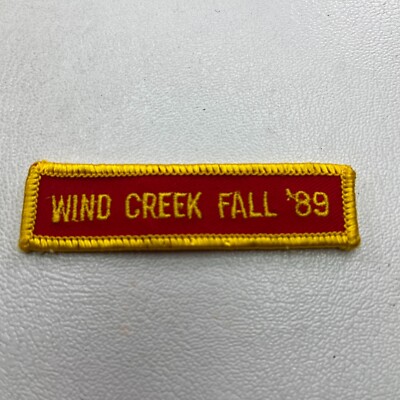 Yellow On Red Alabama Wind Creek State Park WIND CREEK FALL 1999 Tab ...