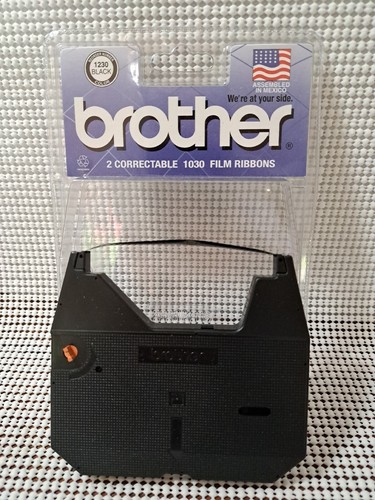 1-Brother Typewriter 1030 Black Correctable Film Ribbon 12502020264| eBay