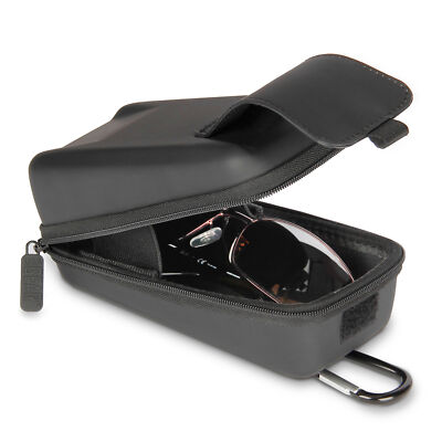 USA GEAR Hard Shell Glasses Case - Rugged Hard Case with Belt Loop ...