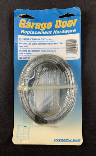 Prime-Line Garage Door Replacement Hardware Extension Spring Cable Set ...