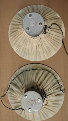 Philips 4923944 (9762M) 12in full range alnico speakers pair excellent ...