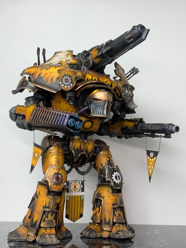 22Inche'S Adeptus Titanicus Warbringer Nemesis Titan With Quake Cannon ...