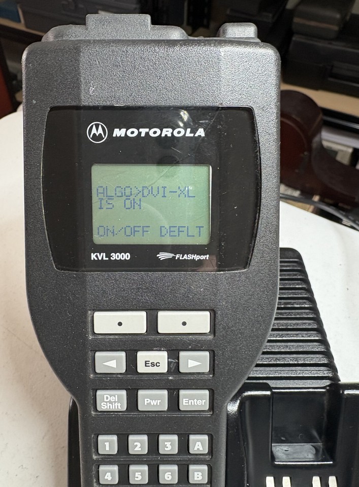 Motorola KVL3000 DES, DVI-XL, Keyloader, Key Variable Loader | eBay