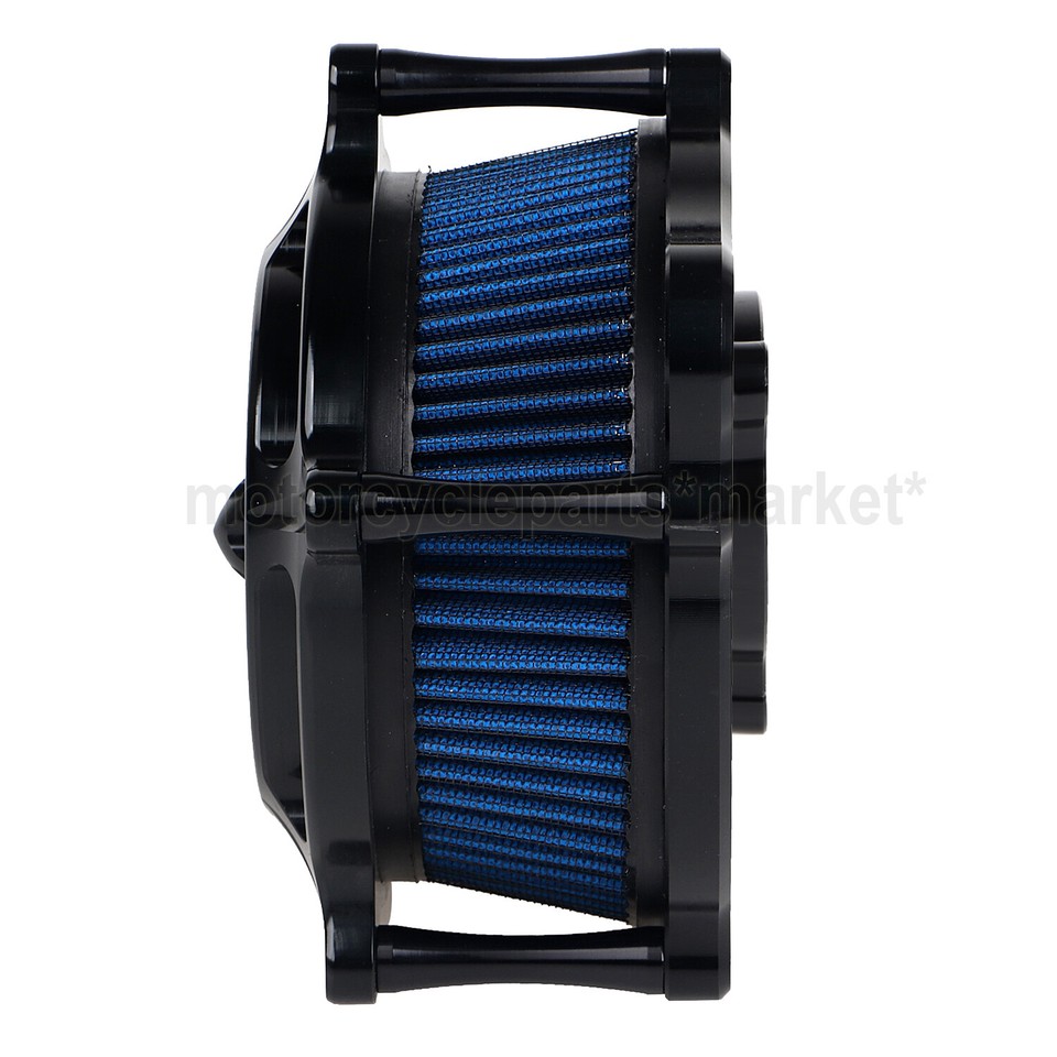 Turbine Air Cleaner Intake Filter For Harley Softail Street Fat Bob ...