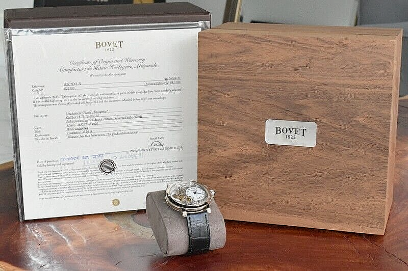 Bovet 18k Dimier Recital 12 R120004-31 31/100 Limited Edition Skeleton ...
