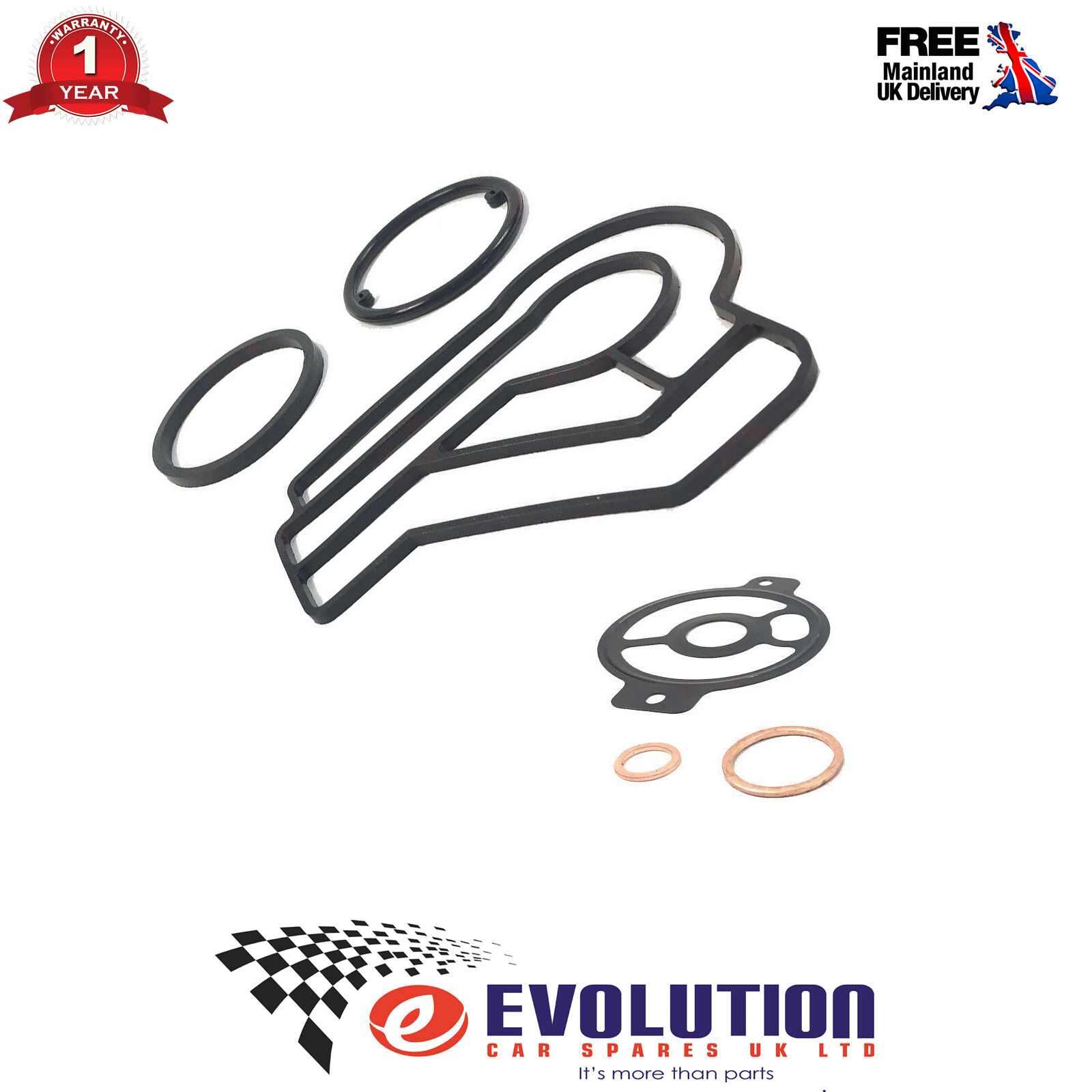 Oil Filter Housing Gasket Seal Fits VW Crafter LT 30-35 2.5 TDI ...