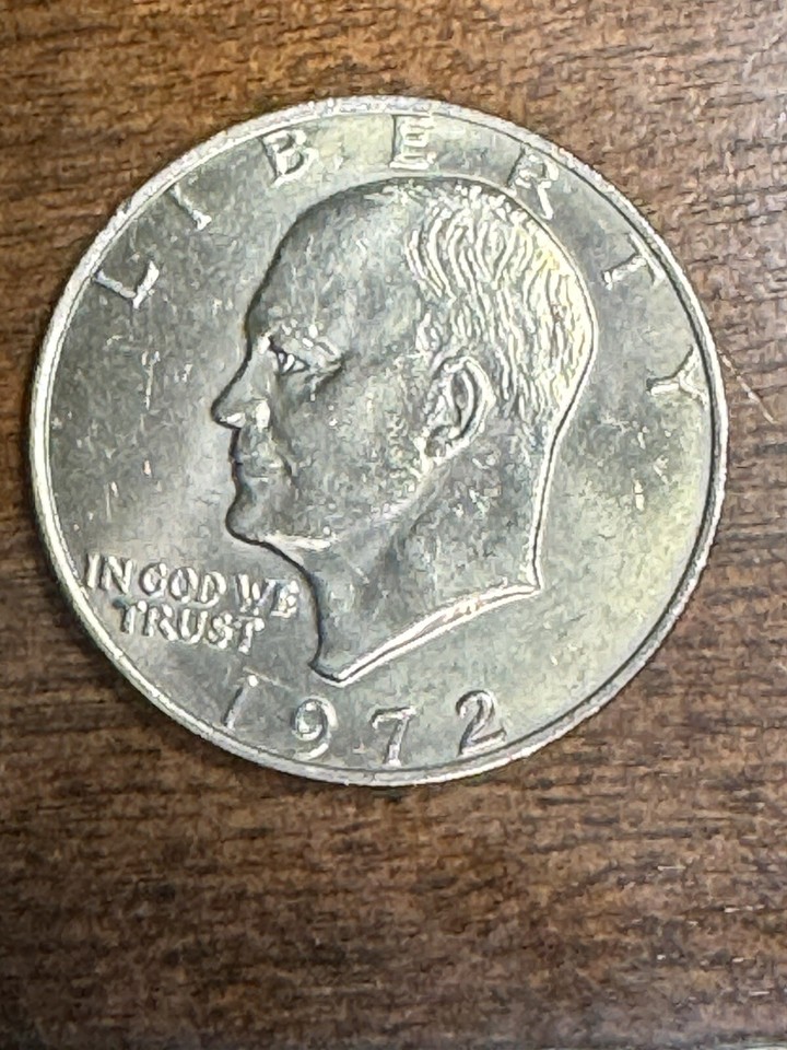 1, 1972 P or D Eisenhower Dollar “Ike Silver Dollar” C/N Clad | eBay