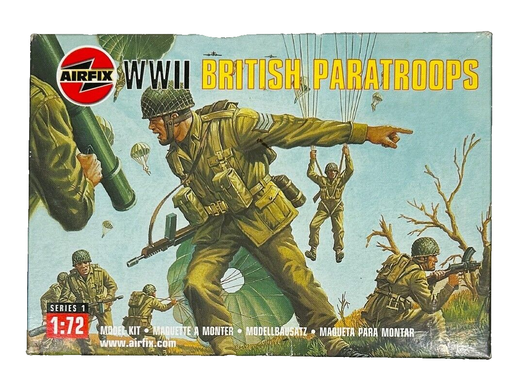 7 Sets + 35 (41x7+35=322 figures total) AirFix British Paratroopers 1: ...
