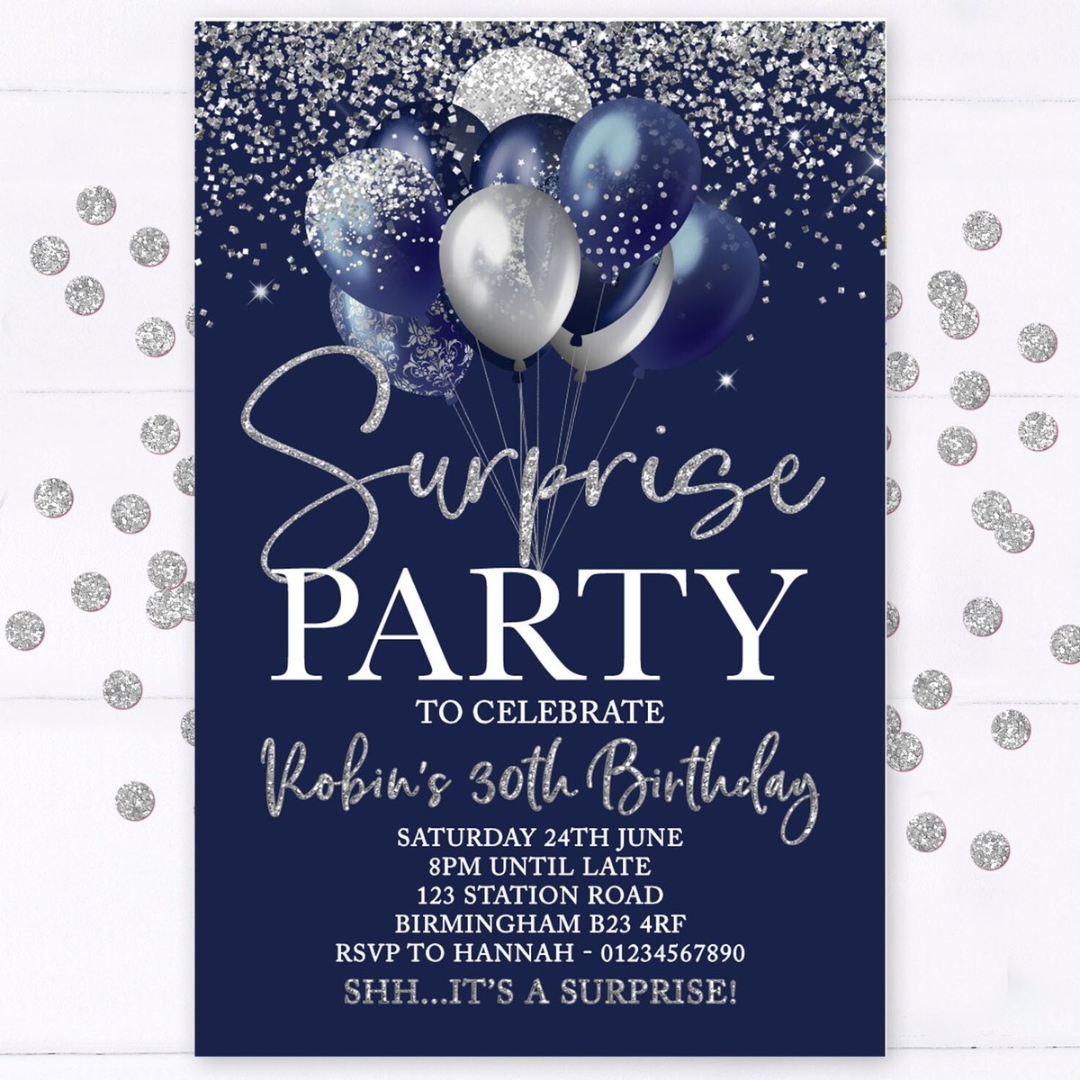 Surprise Invitations Idea