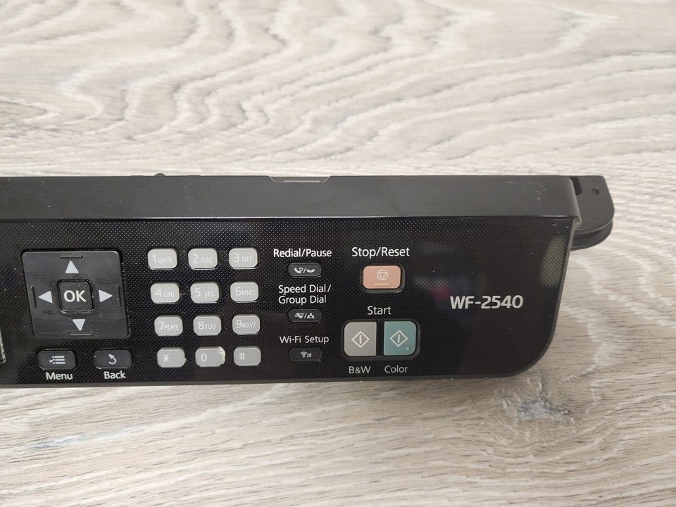 Epson WF-2540 Printer Replacement Control Panel Display Buttons Screen ...
