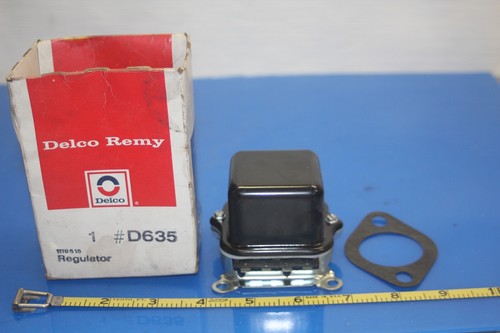 Delco Remy D635 Voltage Regulator 1962-73 | eBay