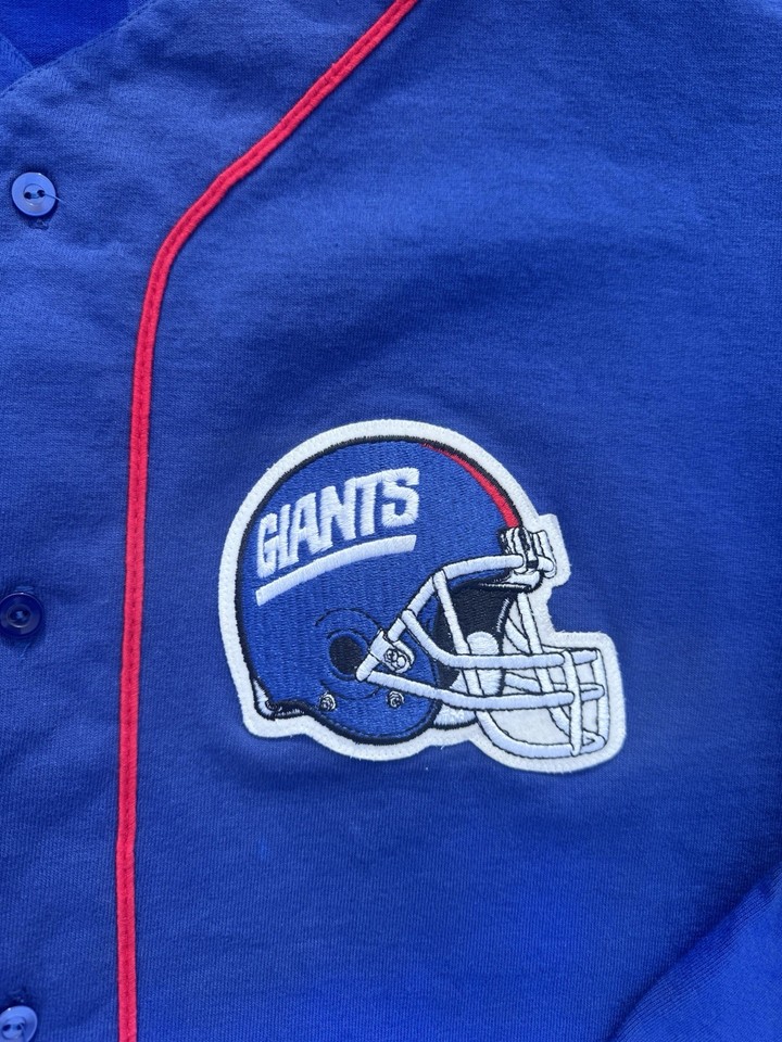 Majestic New York Giants 90’s Vintage NFL Baseball Jersey Vtg ...