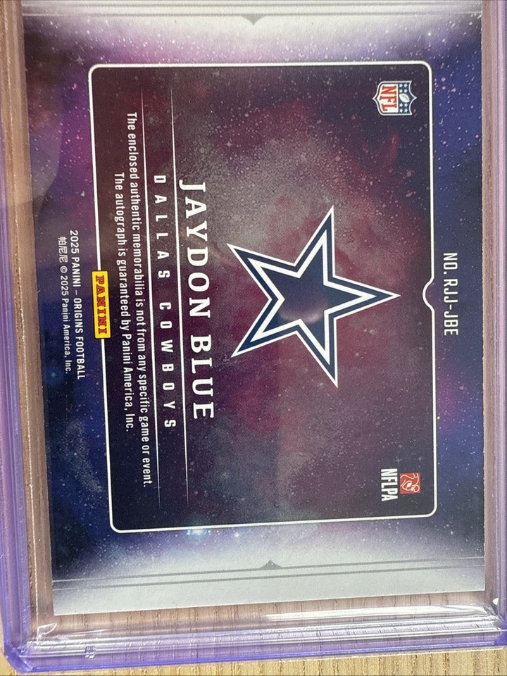 2025 Origins Jaydon Blue RPA Cowboys! | eBay