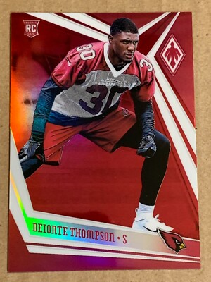 2019 Phoenix Red Rookie Deionte Thompson 148. SP #d/299 Cardinals | eBay