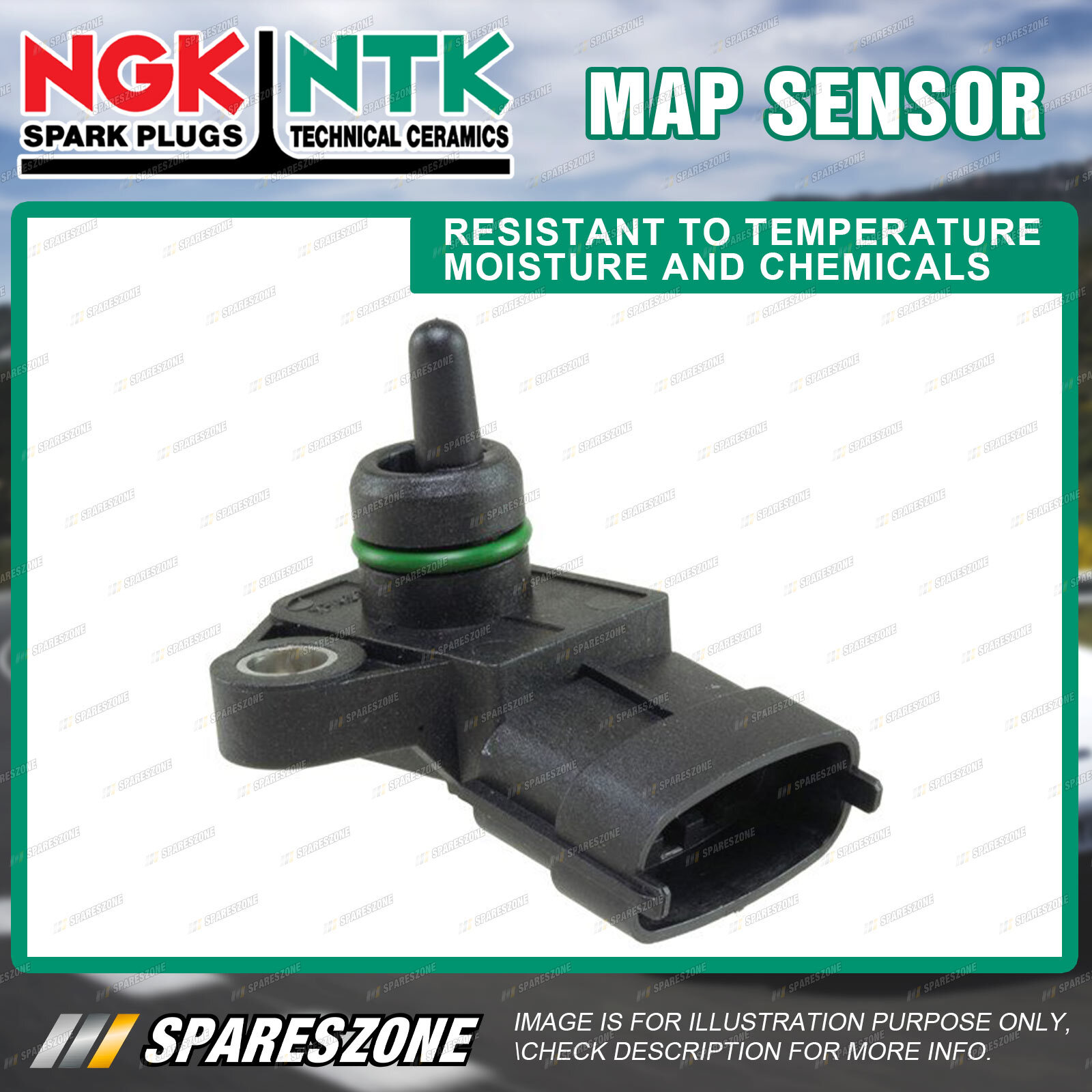 NTK MAP Sensor for Kia Carnival YP Cerato YD Optima TF JF Picanto TA ...