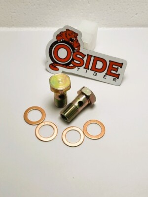 1985-1995 Toyota 4Runner Pickup 22RE Fuel Filter 12mm Banjo Bolts Washers