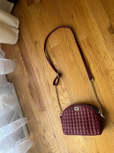 bebe los angeles purse bag - maroon/red color | eBay