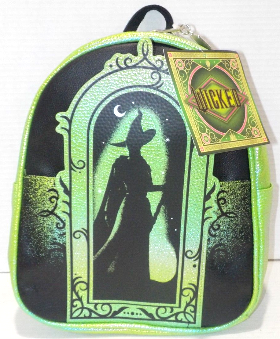 WICKED No One Mourns The Wicked 10.5" Mini BACKPACK Elphaba Green (NWT ...
