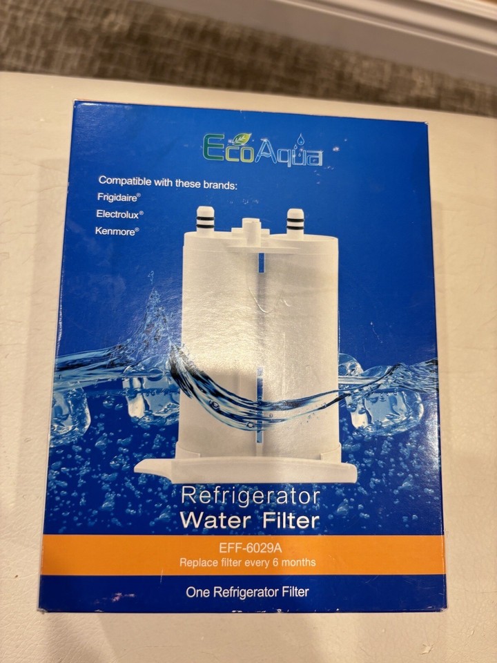 EcoAqua Refrigerator Water Filter EFF-6029A(c/w Frigidaire, Electrolux ...