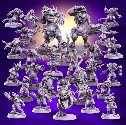 Under World Squad | Team | Fantasy Footy | Punga Miniatures | 2016 ...
