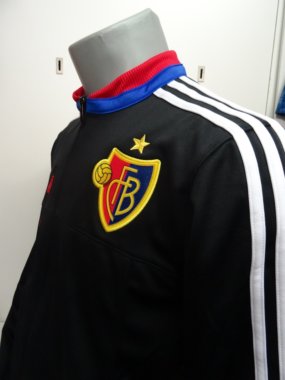 Adidas FC Basel Anthem Jacket Trainingsjacke Freizeitjacke Jacke ...