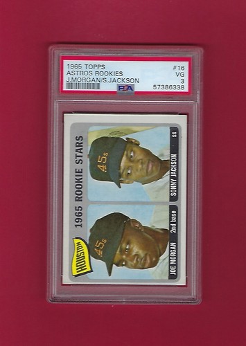 1965 JOE MORGAN ROOKIE TOPPS #16 PSA 3 VG | eBay