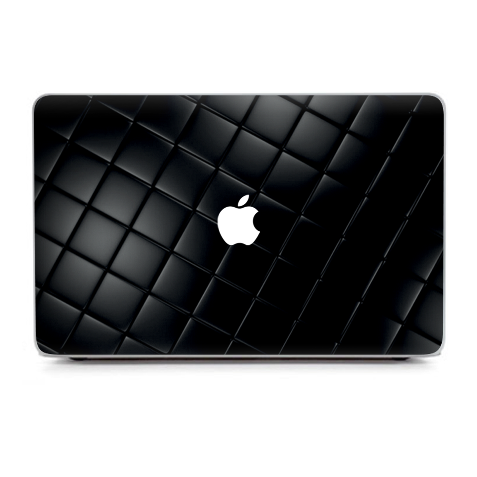 Skin Wrap for MacBook Pro 15 inch Retina Black Leather Chesterfield | eBay