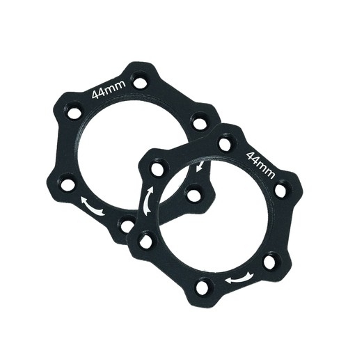 44MM Bike Freewheel Threaded Hubs Disk Disc Brake Rotor 6 Bolt Flange ...