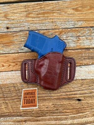 Vintage Don Hume Brown Leather H721 OWB Holster For S&W Bodyguard ...