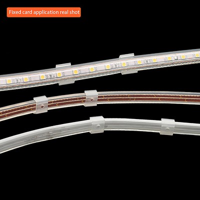 10/20/50/100PCS LED Strip Fix Clips For Fixing Neon Light COB Plastic ...