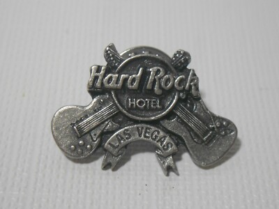 Hard Rock Hotel Las Vegas Crossed Guitars Pin *FREE SHIPPING* | eBay