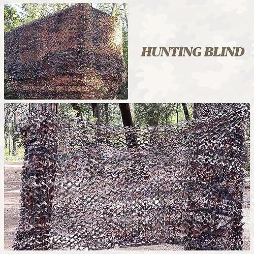 Camo Netting Camouflage Netting, Bulk 4.9ft*3.28ft(1.5m*1m) Camo Bionic ...