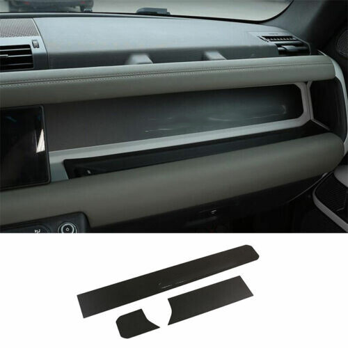 For LR Defender 110 2020-2023 Black Aluminum Co-Pilot Dashboard Panel ...