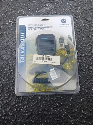 Motorola 53724 Remote Speaker Microphone (Black) One Size, Black BRAND ...