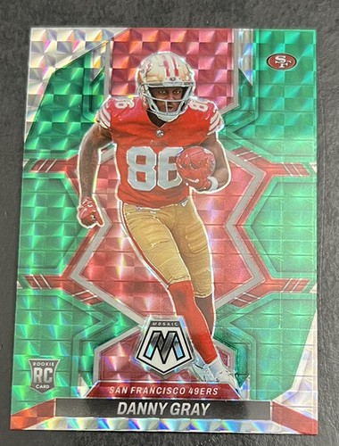 2022 Panini Mosaic Green Danny Gray Rookie San Francisco 49ers #338 | eBay