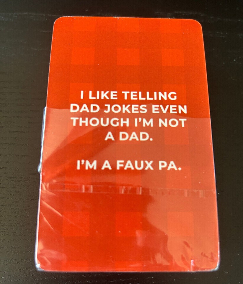 Dad Jokes: 100 Of The Most Cringey Jokes (100 Cards in Box) Gift ...
