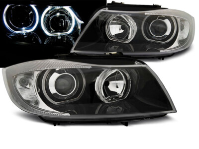 BMW 320i 325i 328i 335i E90 E91 2005 2006 2007 2008 LPBME4 HEADLIGHTS ...