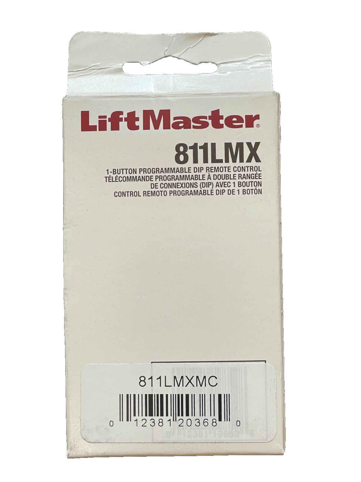 LiftMaster 811LMX 12 Code Switch Gate Remote - 811LMXMC for sale online ...