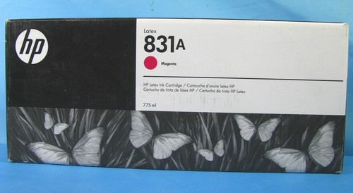 Genuine HP 831A MAGENTA Latex Ink Cartridge CZ684A 310 330 360 EXP JAN ...