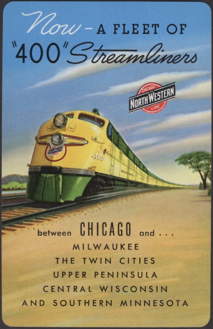 Old Train Ads