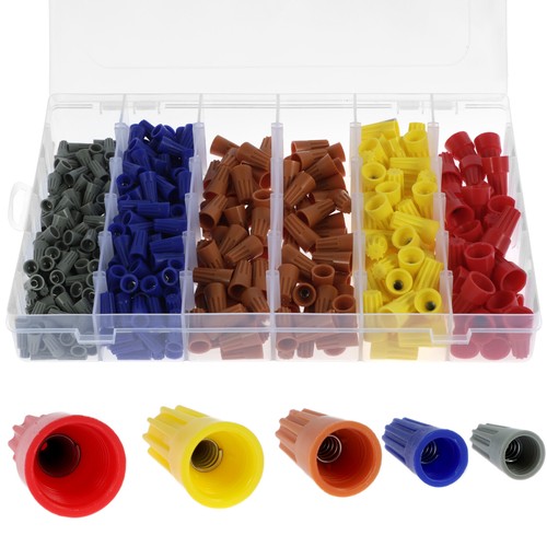 460PCS Assorted Insulated Electrical Wire Crimp Terminals Port ...