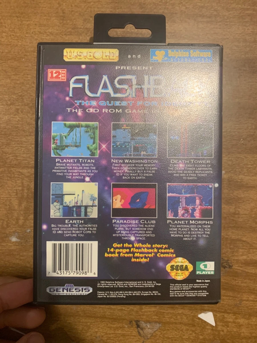 Flashback Sega Cd
