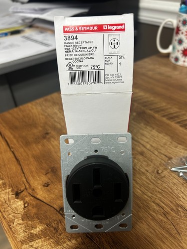 LEGRAND DRYER RECEPTACLE # 3894 | eBay