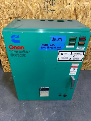 Transfer Switches - Cummins Onan Transfer Switch