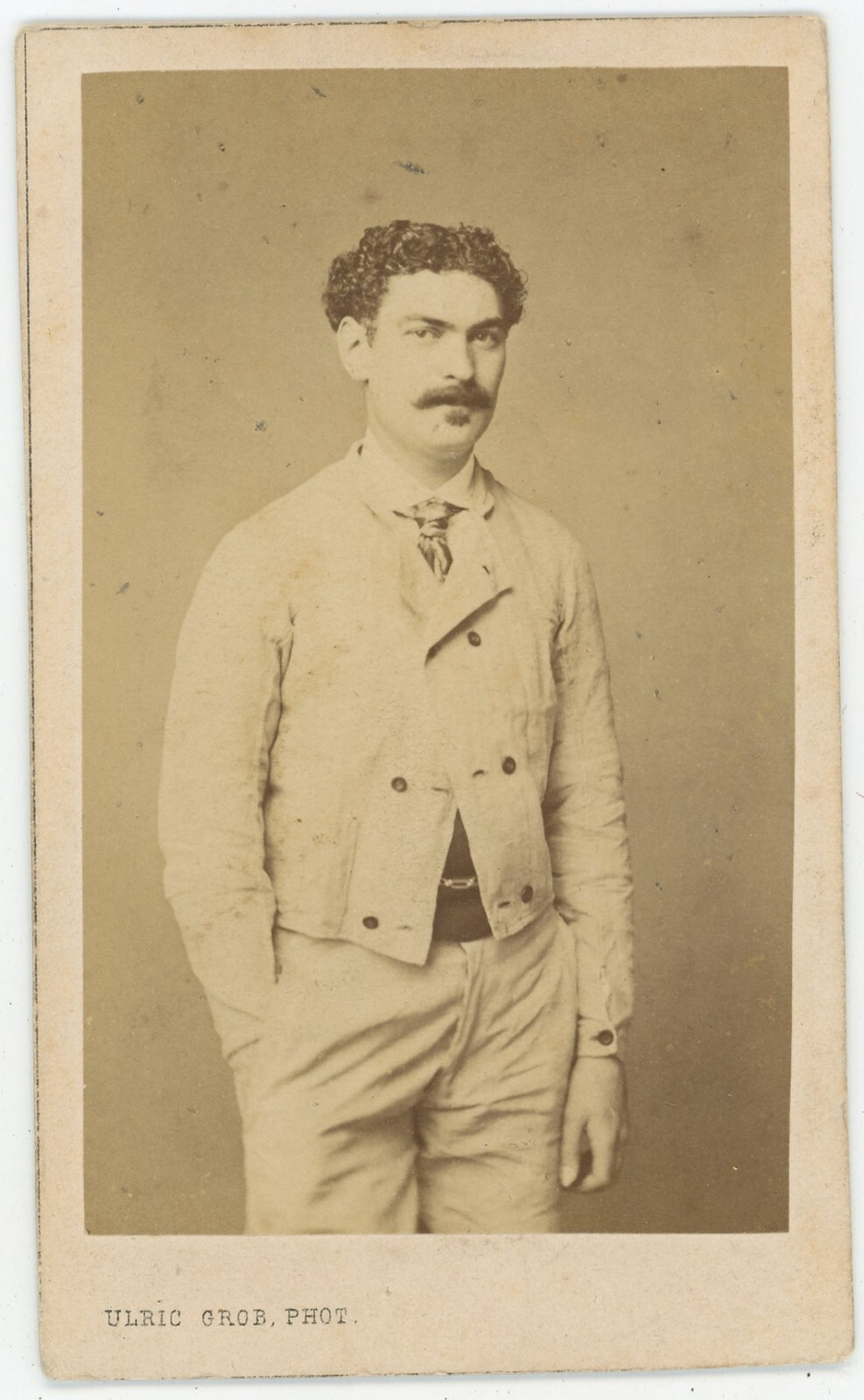 CDV Circa 1865. Man, Fouquet IN Costume De Conducteur. Coachman? | eBay