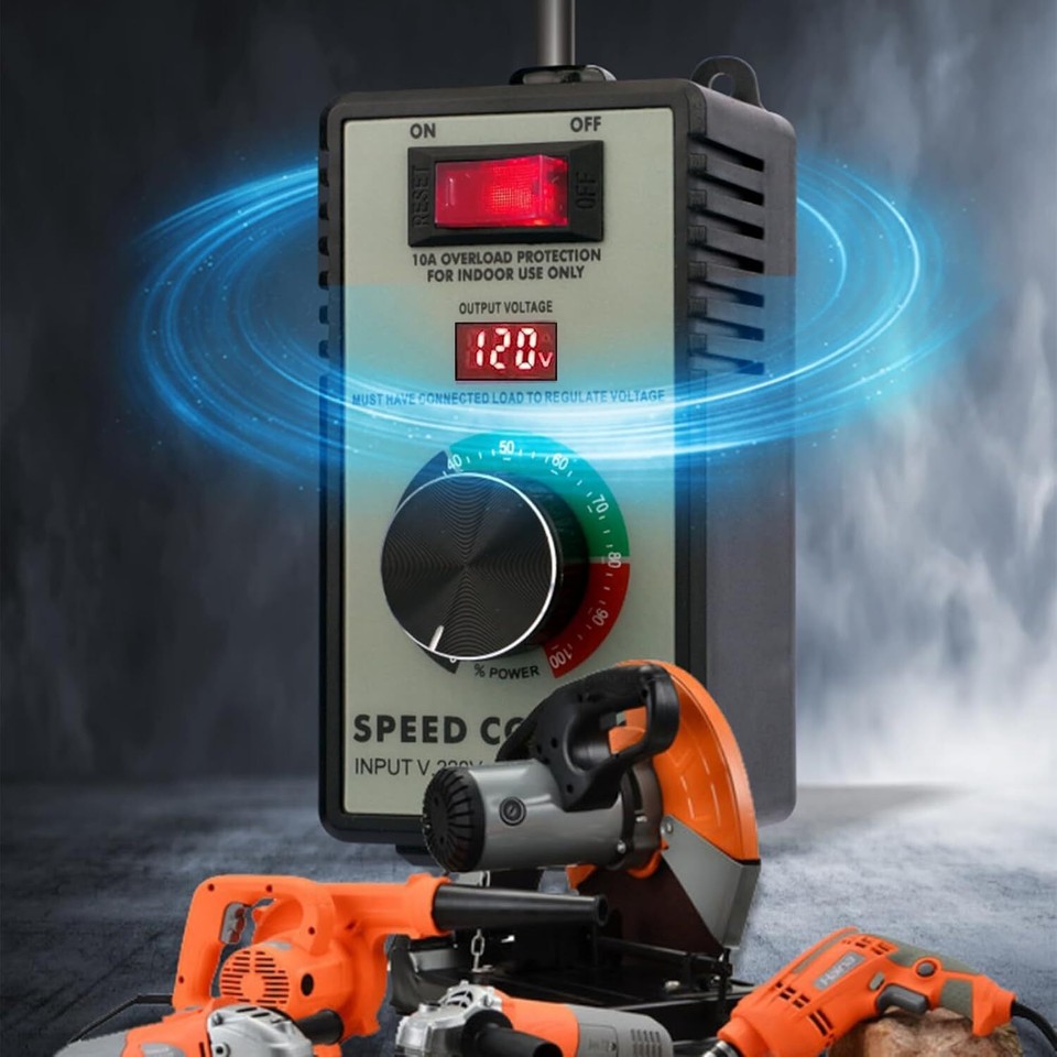 Electric Tool Woodworking Equipment Controller AC 110v 4000w Variable ...