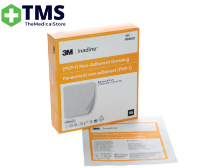 Inadine Pvp I Dressing Non Adhesive 9.5cmx9.5cm - (P01512) | eBay Australia